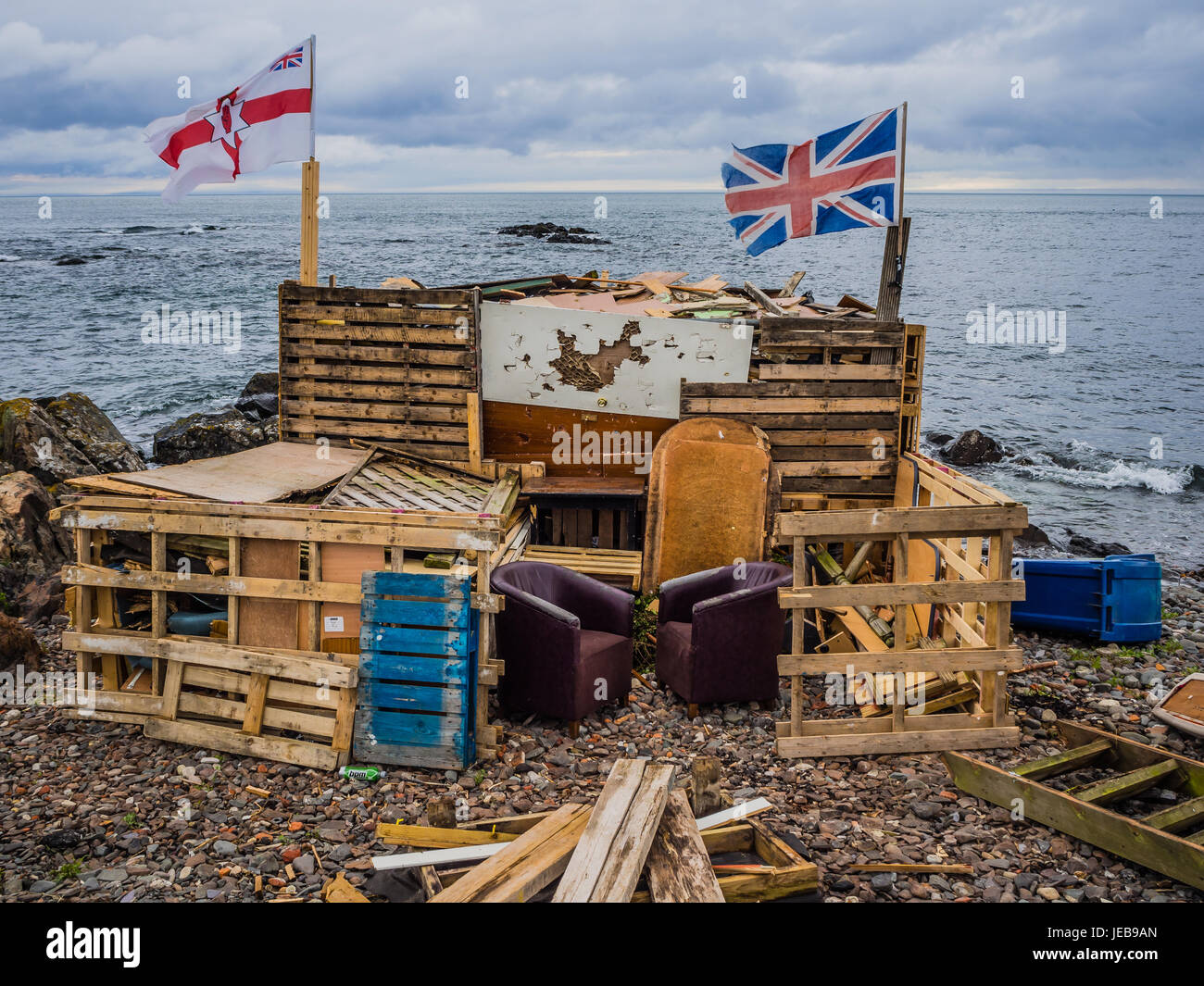 Bonfires in July Stock Photo - Alamy