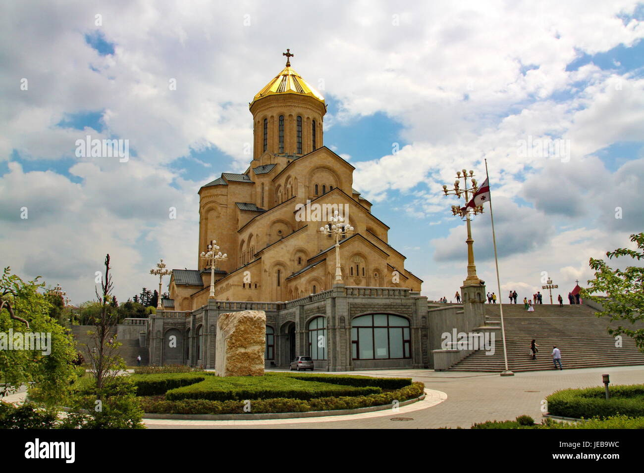 Holy Trinity church in Tbilisi.Georgia Stock Photo - Alamy