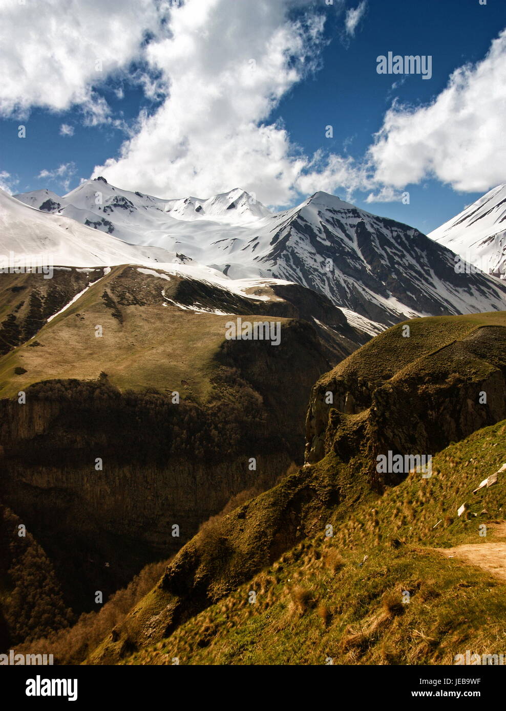 Beautiful Georgian landscape . Georgia, Caucasus Stock Photo - Alamy