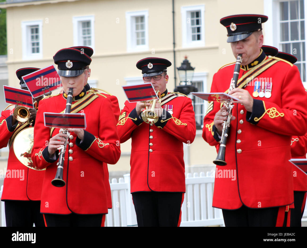 Royal engineers band hi-res stock photography and images - Alamy