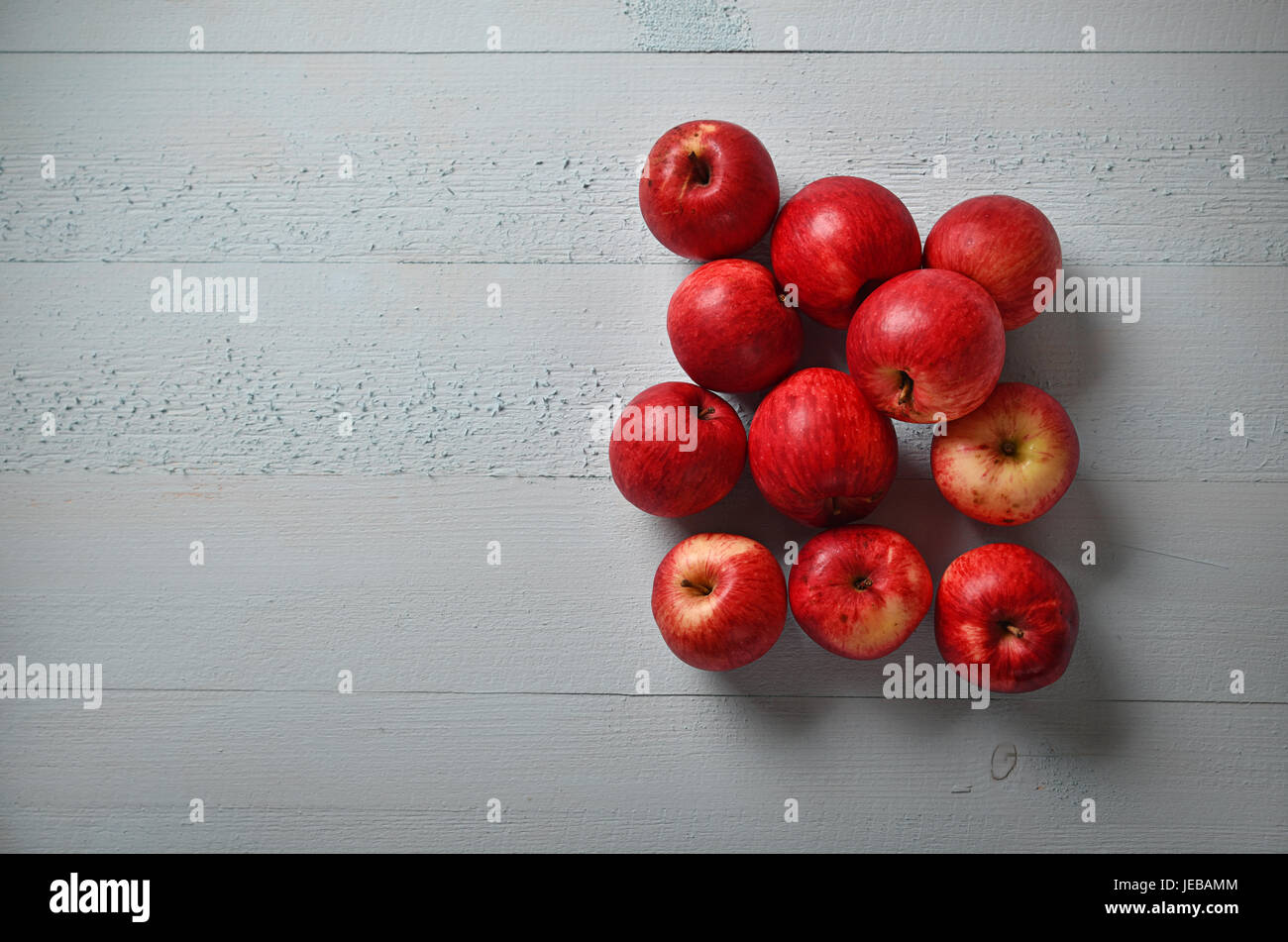 Organic red apples, growing without chemical products Stock Photo - Alamy