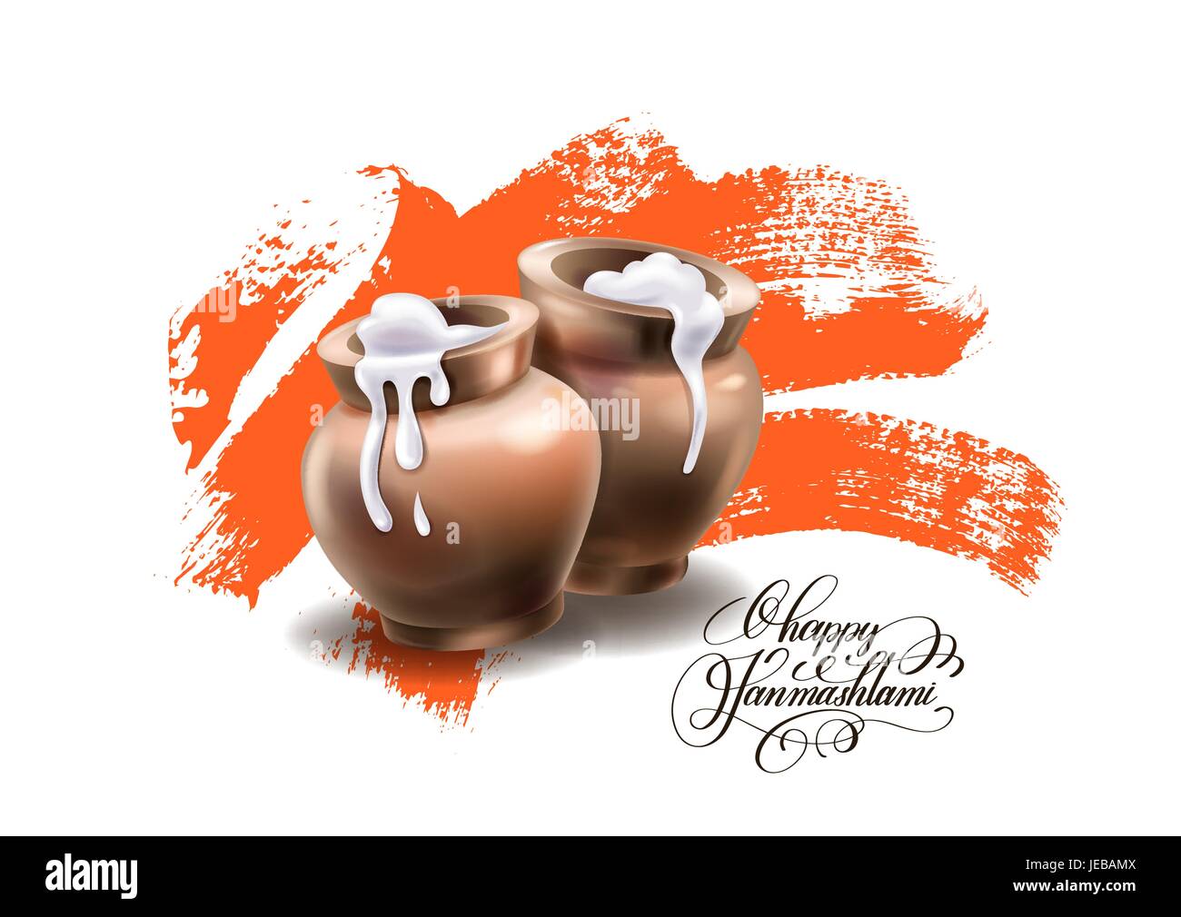 Realistic happy birthday banner Cut Out Stock Images & Pictures - Alamy