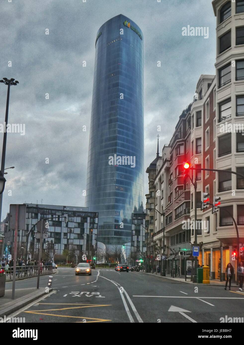 Iberdrola tower, Bilbao, Bizkaia, Basque Country Stock Photo - Alamy