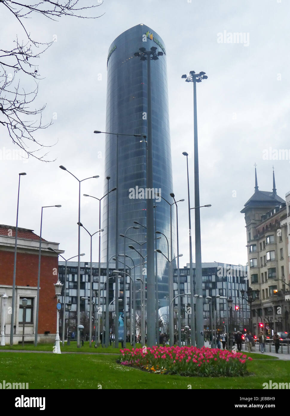 Iberdrola image tower hi-res stock photography and images - Alamy