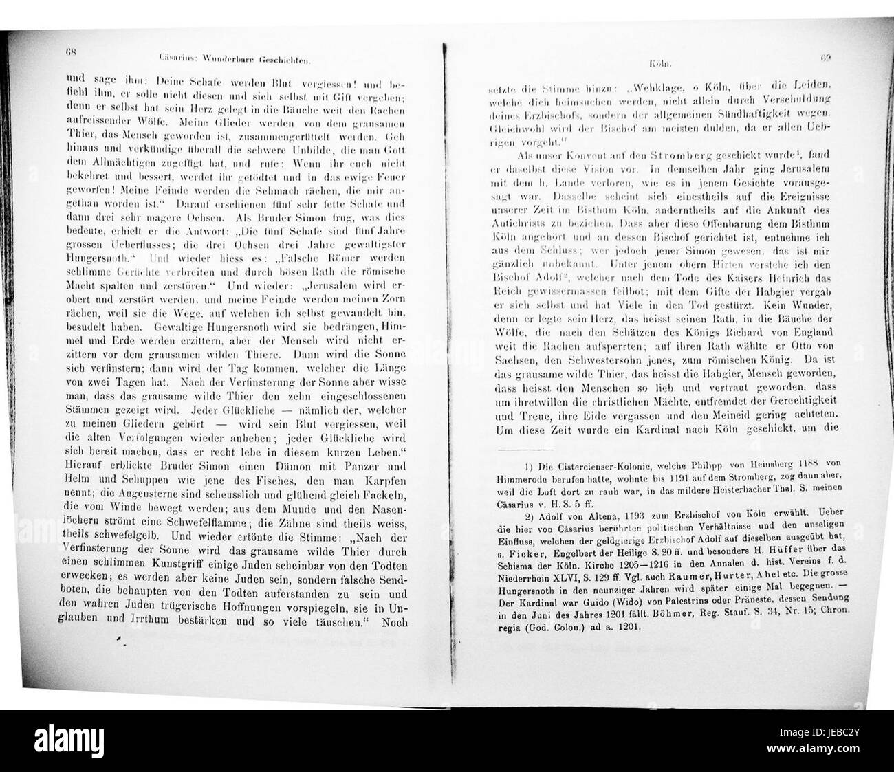 'De Dialogus miraculorum,' translated by Kaufmann, is a medieval work ...