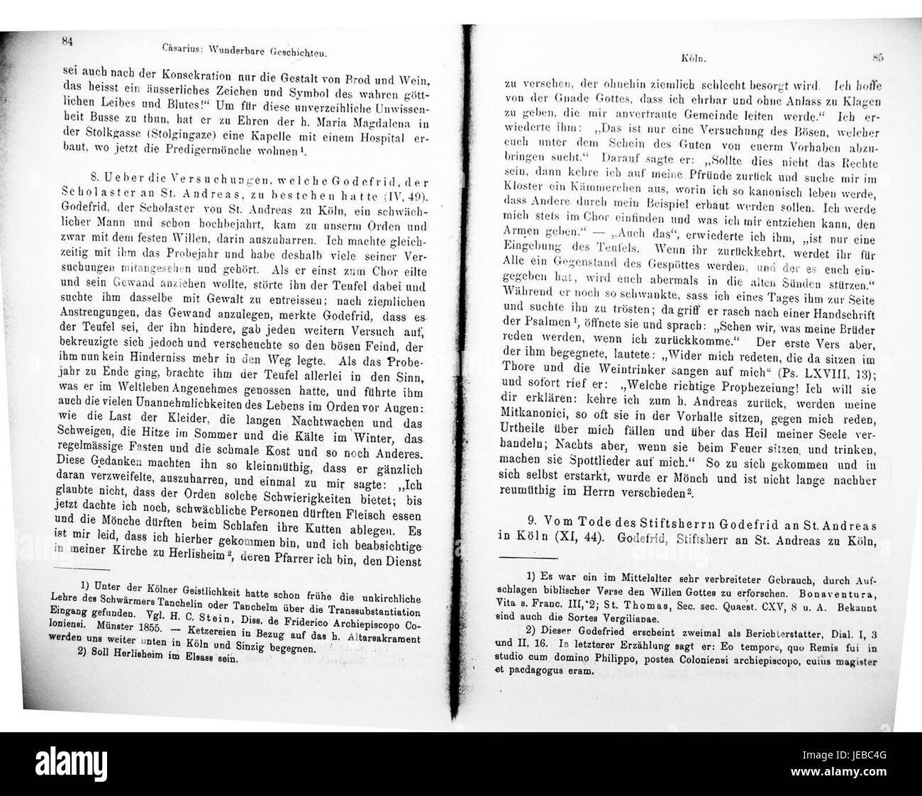 'De Dialogus miraculorum' is a medieval manuscript written by the monk ...