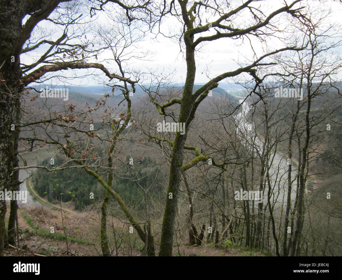 The Saarschleife, or Saar Loop, is a meander of the Saar River located ...