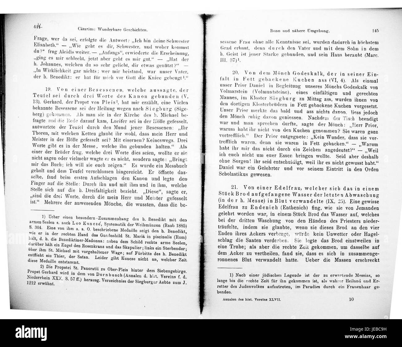 'De Dialogus Miraculorum' by Kaufmann is a medieval text depicting various miracles. The work ...