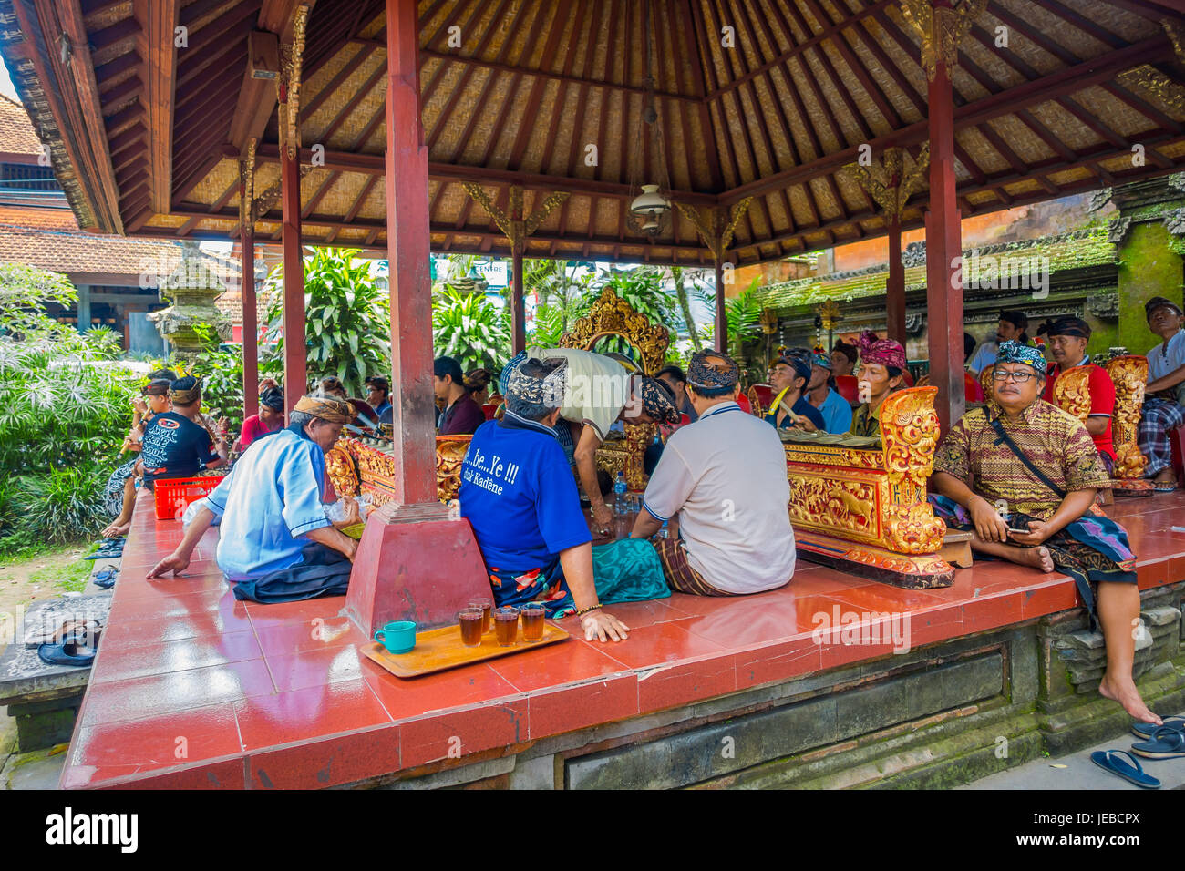 Ubud palace bali inside ubud hi-res stock photography and images - Alamy