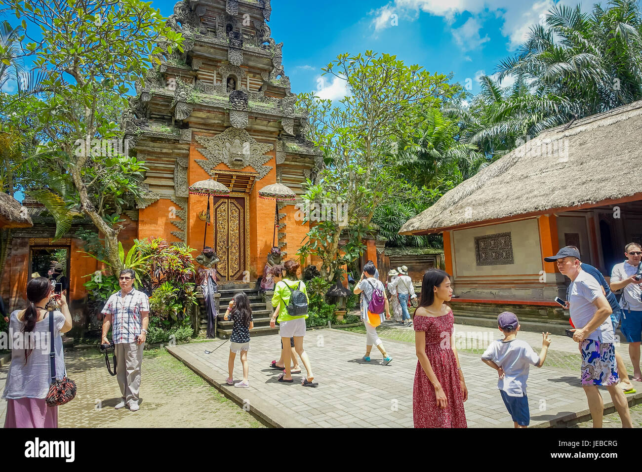 Ubud palace bali inside ubud hi-res stock photography and images - Alamy