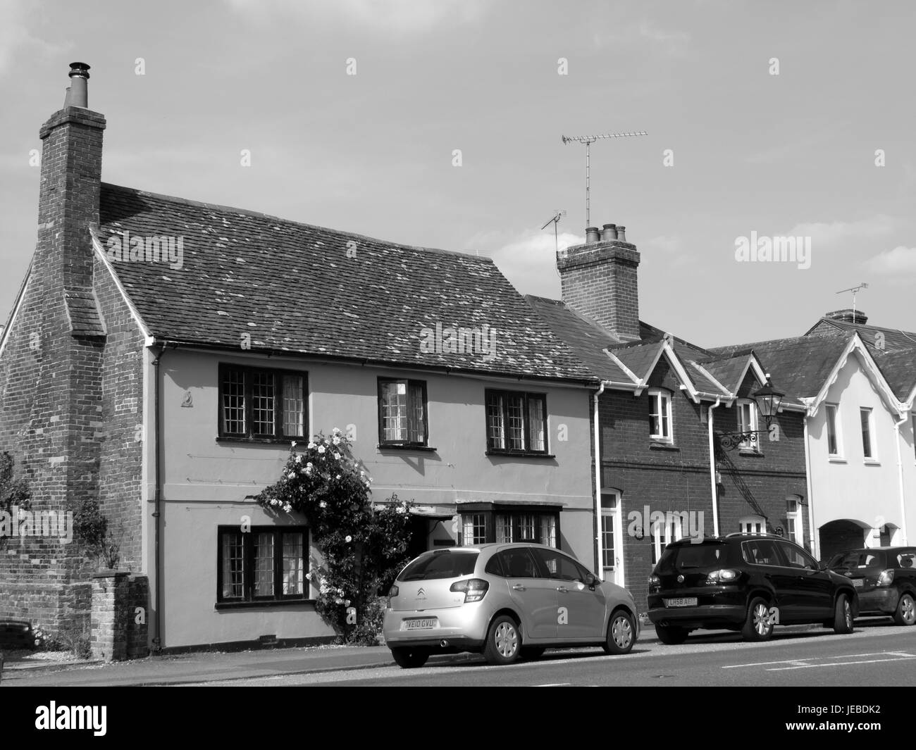 Stockbridge high street Black and White Stock Photos & Images - Alamy