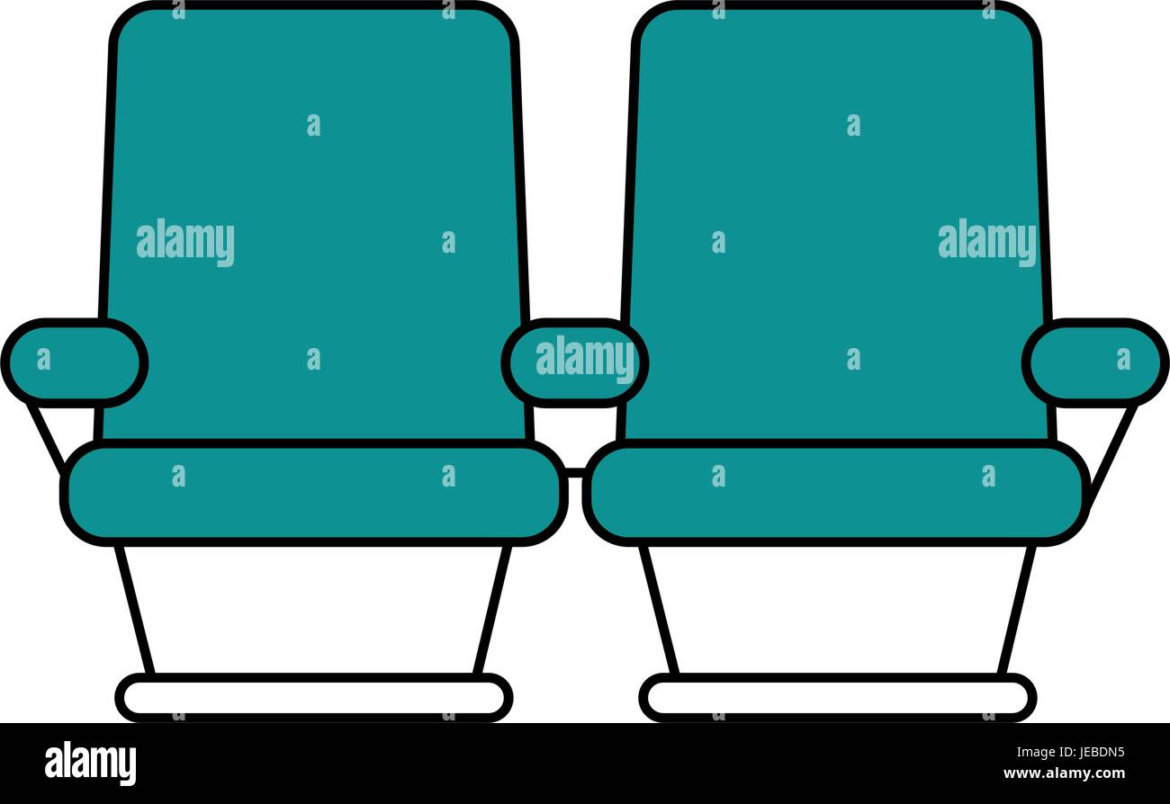 Cinema seats design Stock Vector Image & Art - Alamy