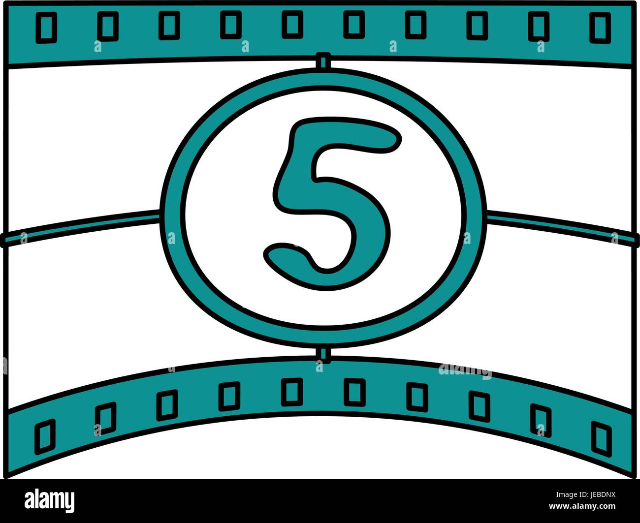 Countdown film design Stock Vector Image & Art - Alamy