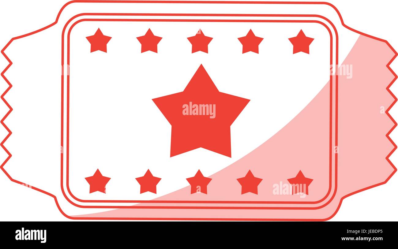 Red ticket design Stock Vector Image & Art - Alamy