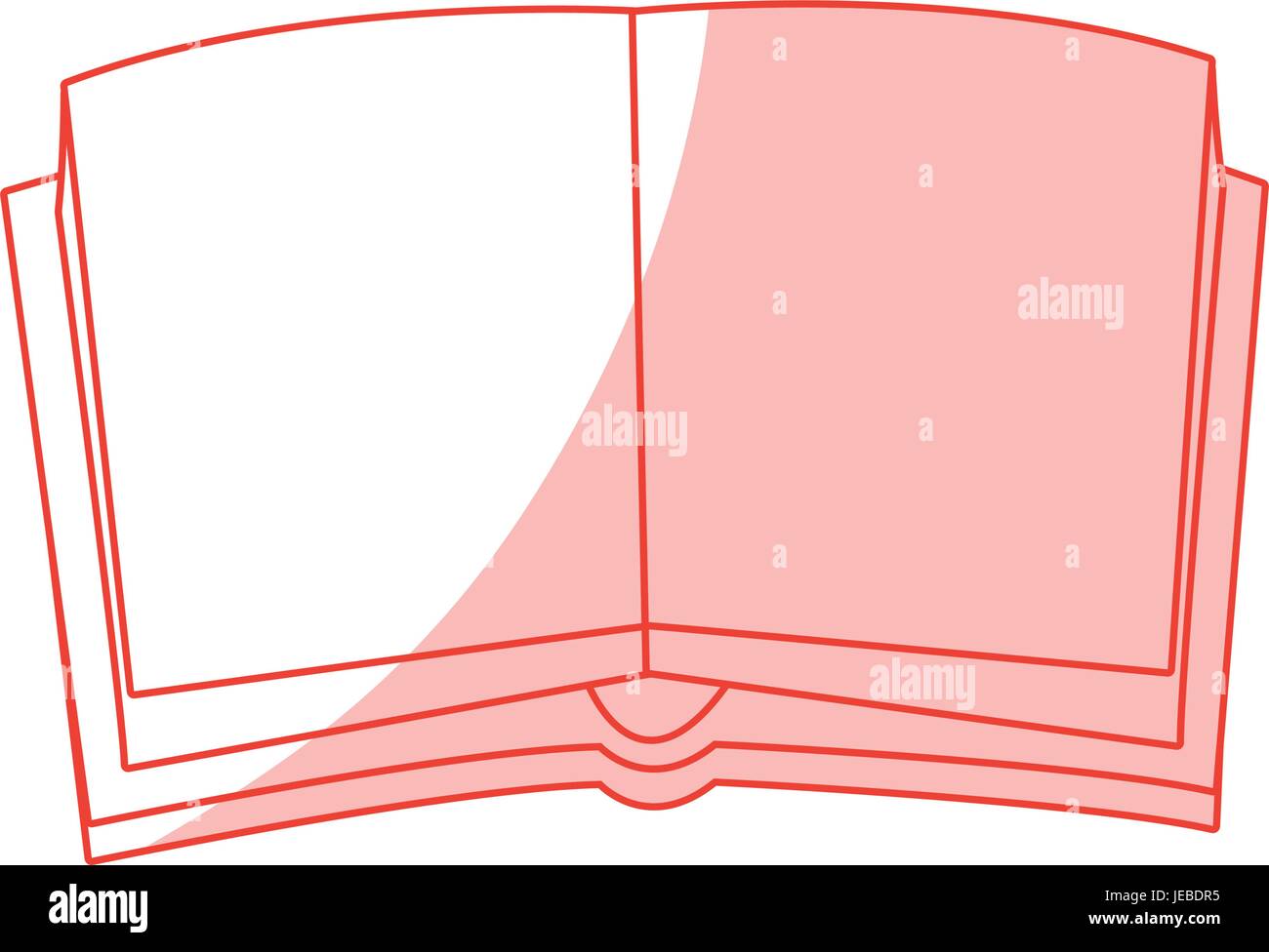 Opened book design Stock Vector Image & Art - Alamy