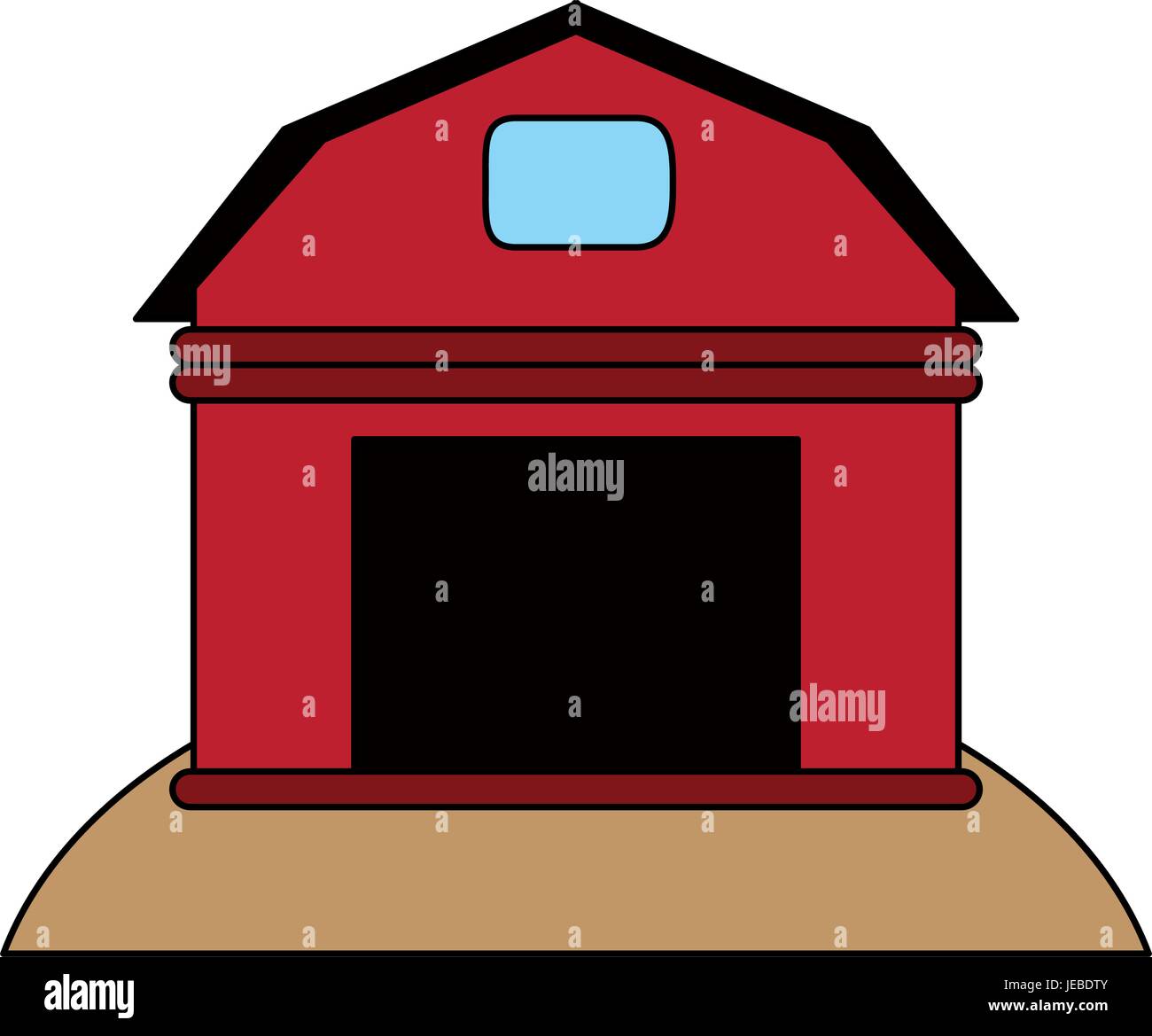 Barn vector illustration Stock Vector Image & Art - Alamy