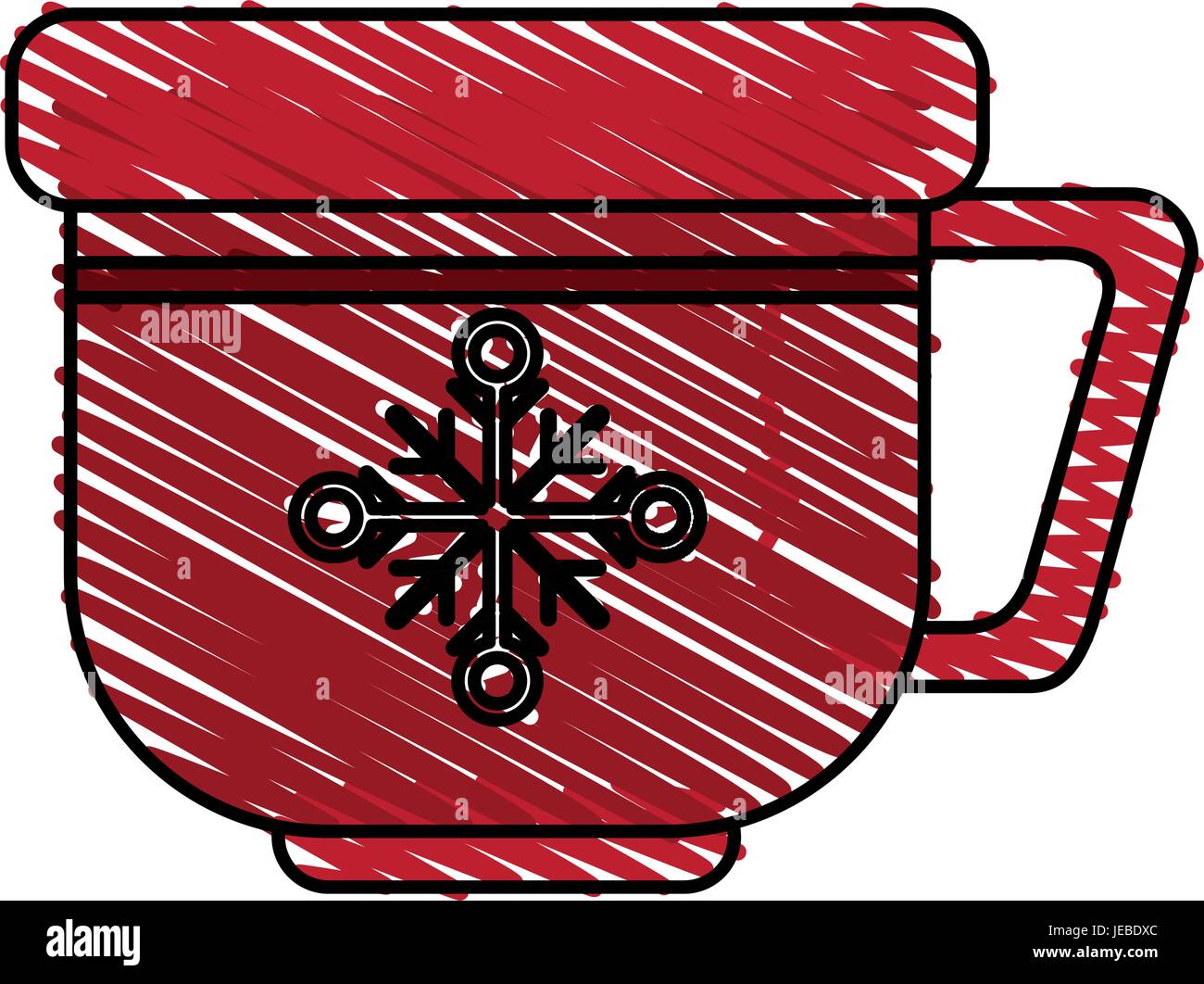 Christmas cup design Stock Vector Image & Art - Alamy