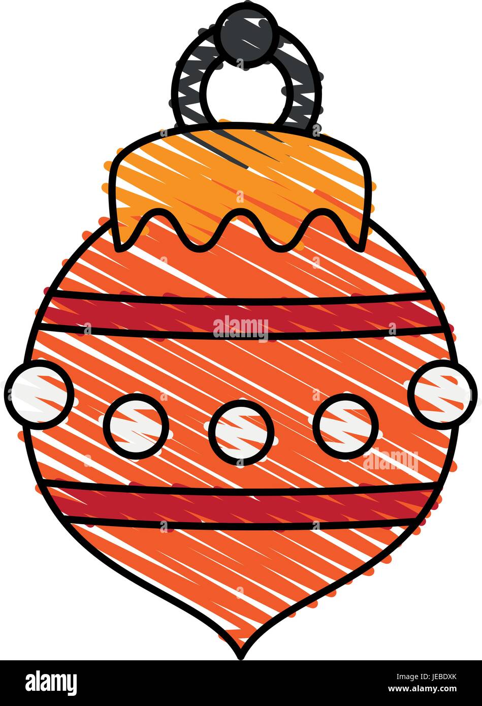 Round christmas ornament design Stock Vector Image & Art - Alamy