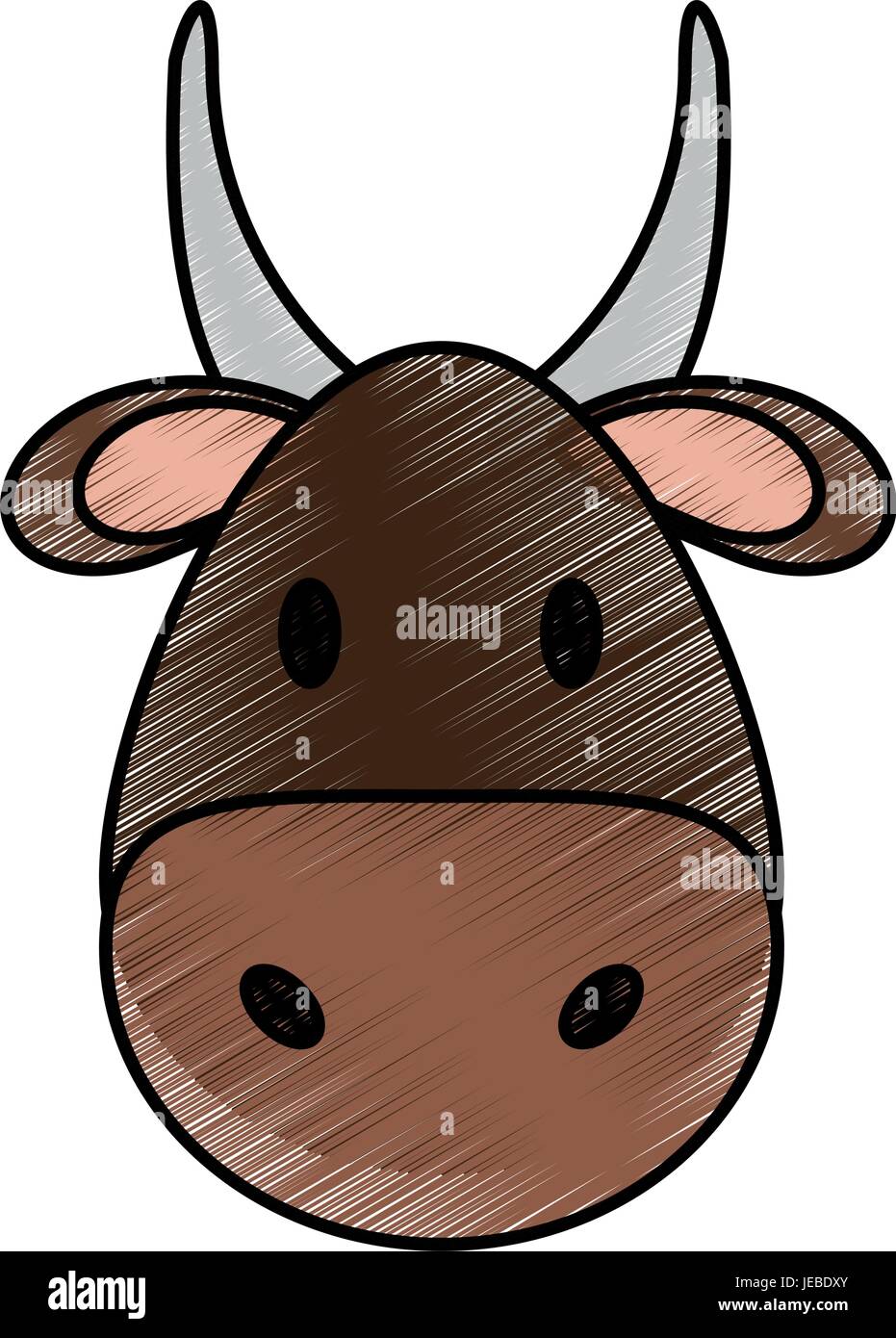 Cute bull design Stock Vector Image & Art - Alamy