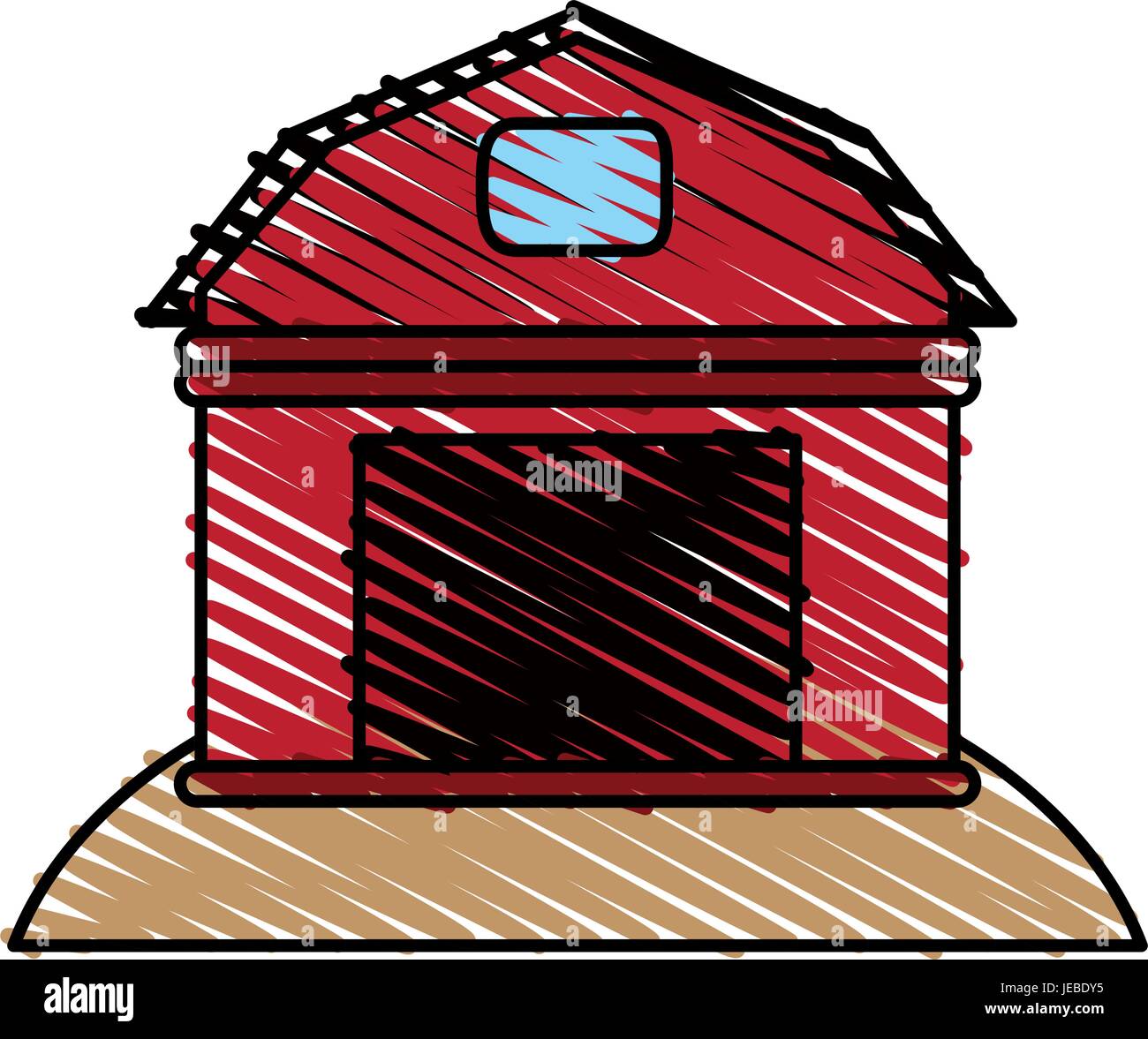 Barn vector illustration Stock Vector Image & Art - Alamy