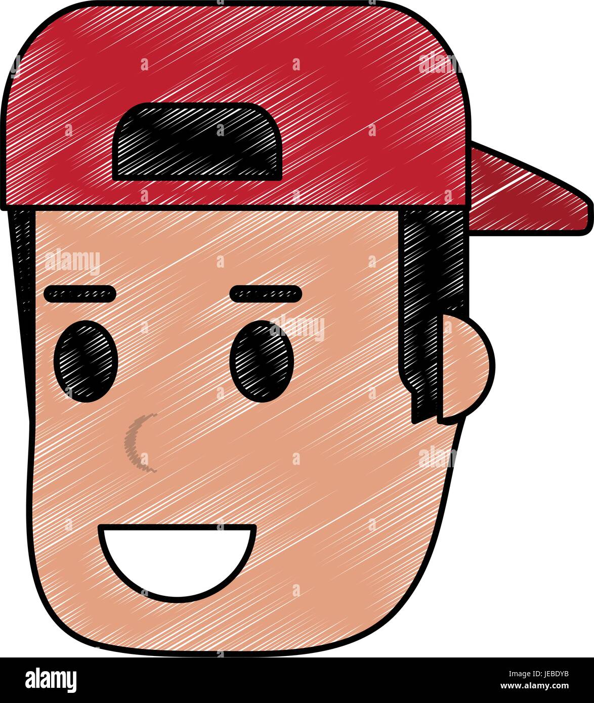 Man with hat design Stock Vector Image & Art - Alamy