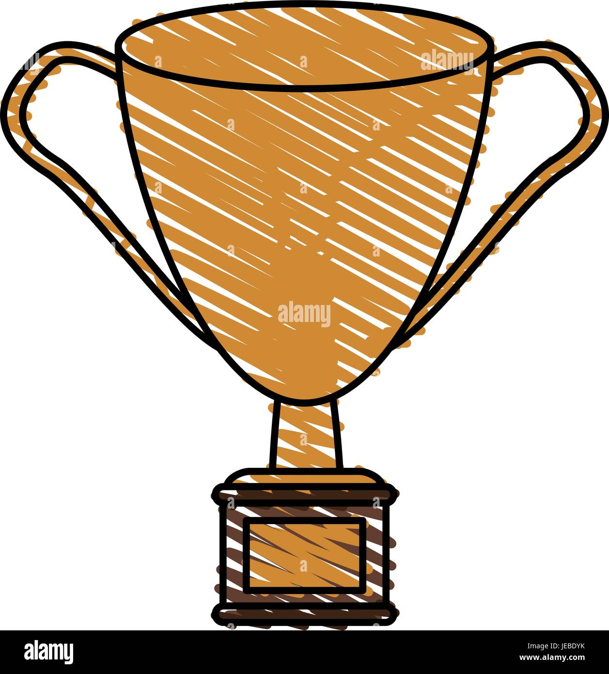 Trophy vector illustration Stock Vector Image & Art - Alamy