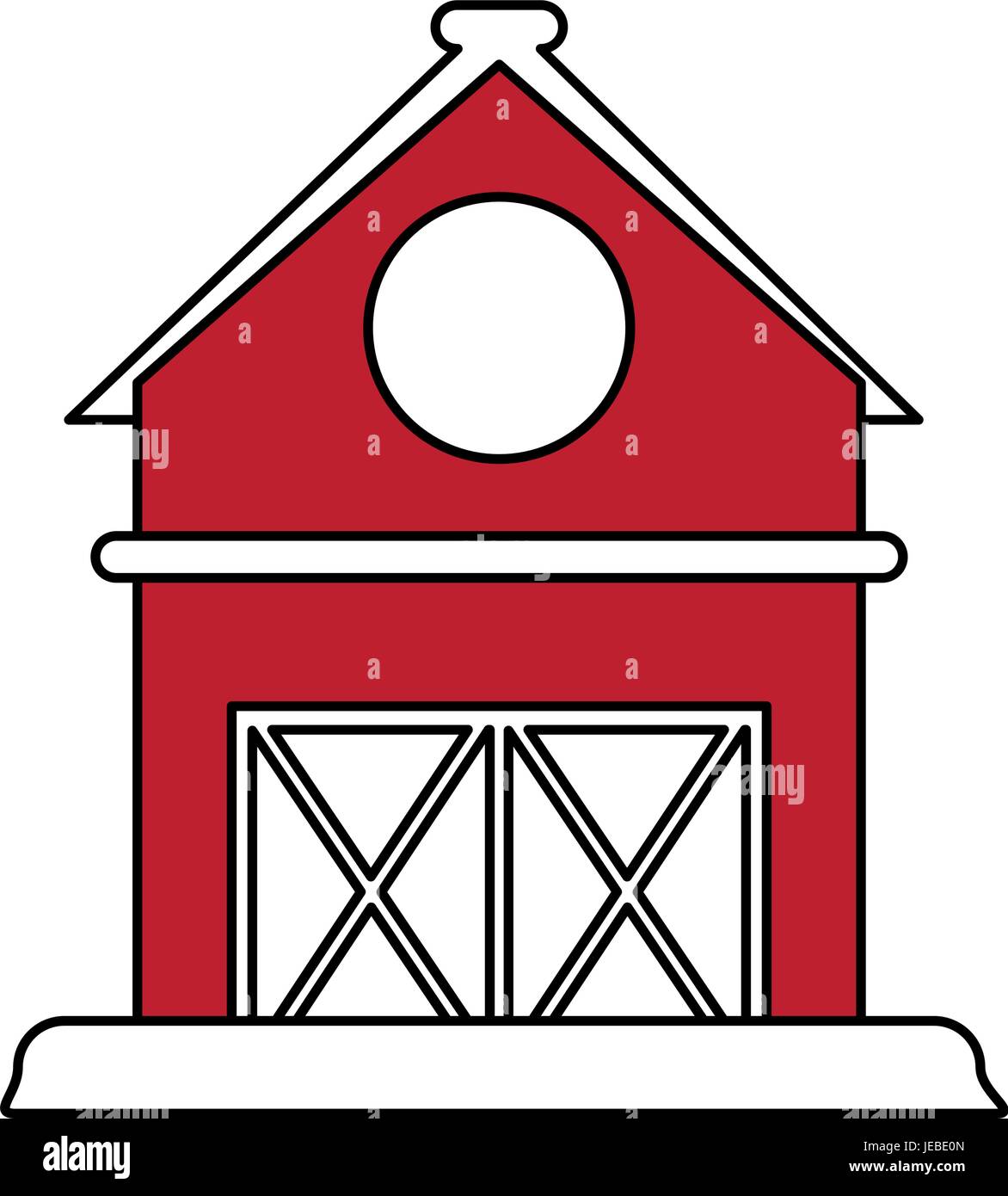 red barn design Stock Vector Image & Art - Alamy
