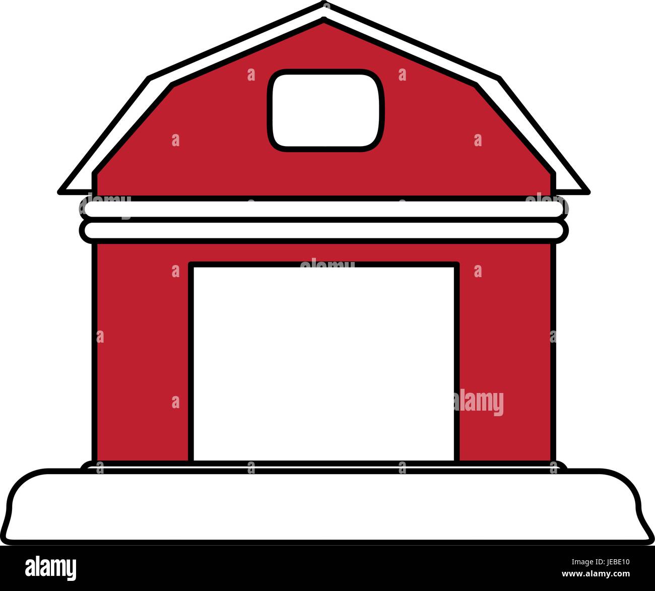 red barn design Stock Vector Image & Art - Alamy