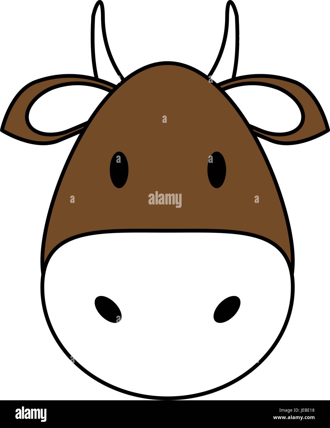 cute bull design Stock Vector Image & Art - Alamy