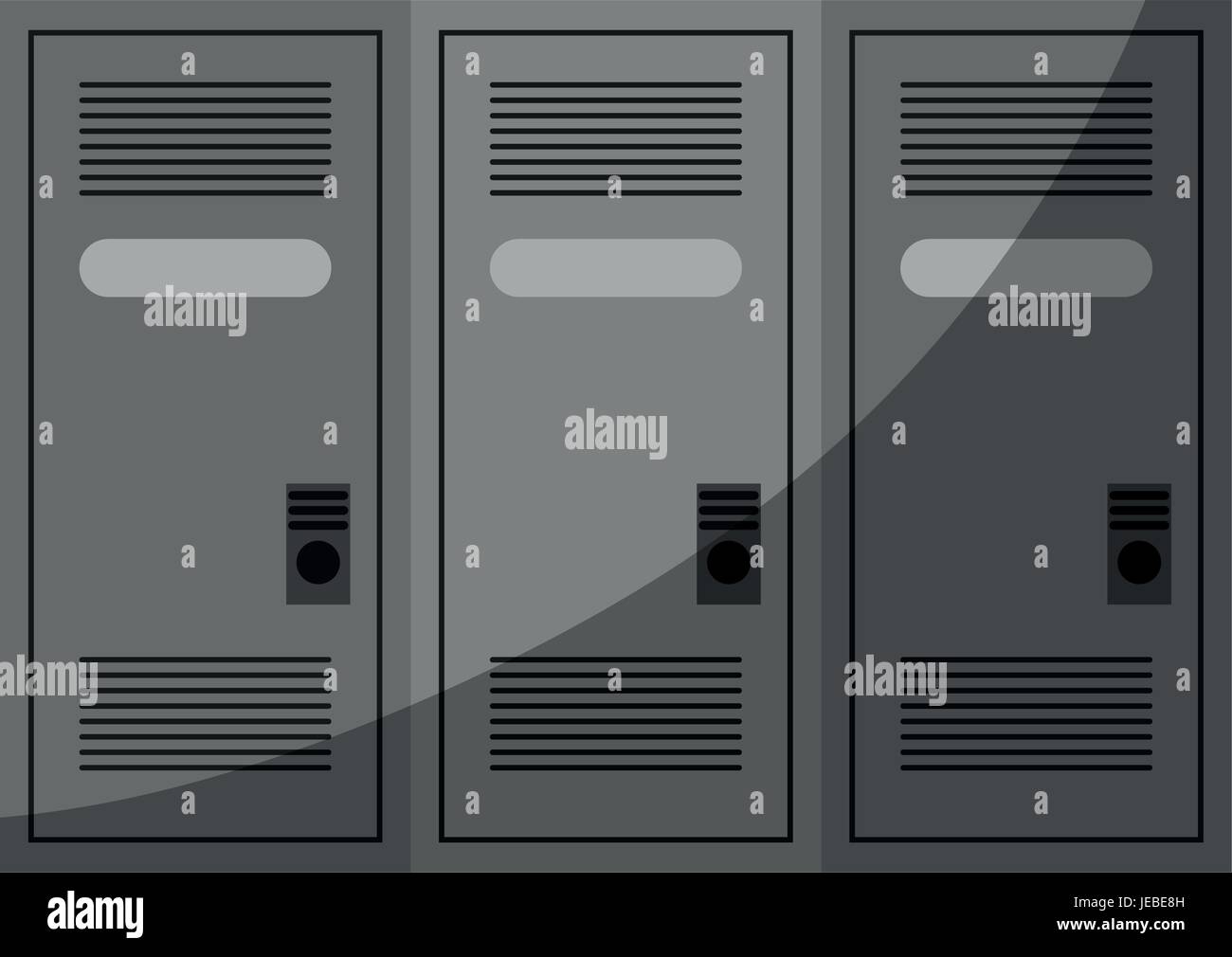 Digital lockers Stock Vector Images - Alamy