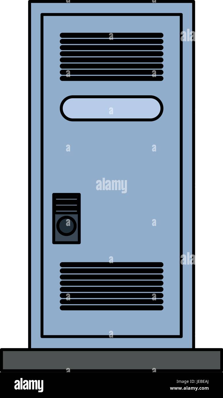 Digital locker Stock Vector Images - Alamy