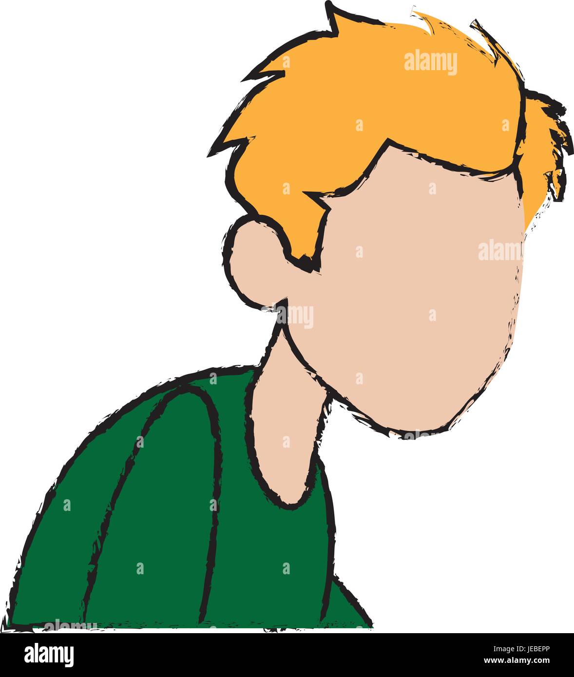 sick man unhappy character healthcare cartoon Stock Vector Image & Art ...