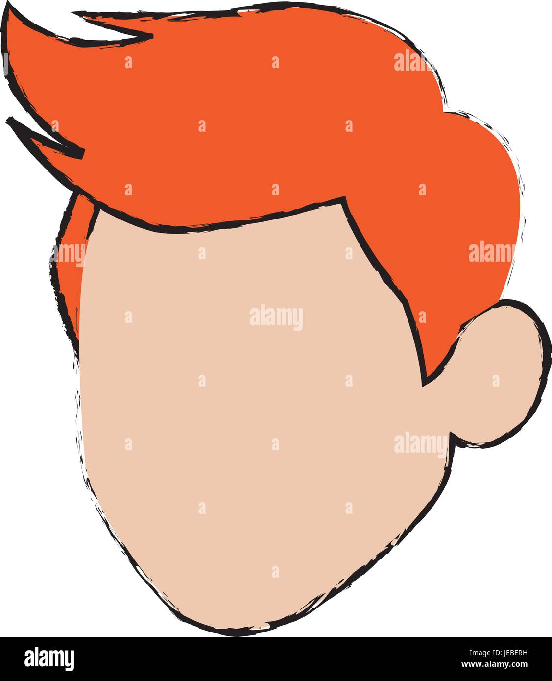 cartoon head man profile avatar Stock Vector Image & Art - Alamy