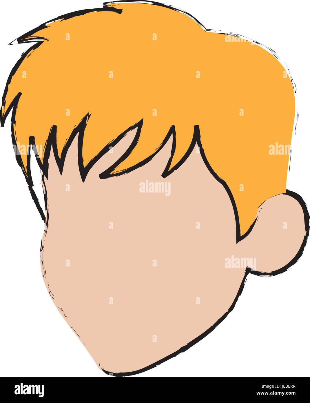 cartoon head man profile avatar Stock Vector Image & Art - Alamy