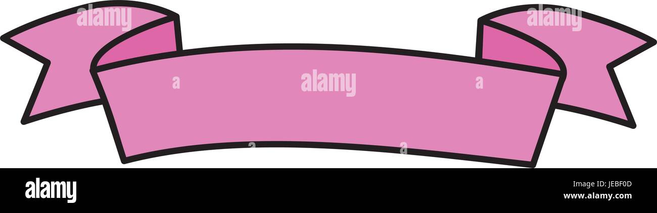 cute ribbon to decoration design Stock Vector Image & Art - Alamy