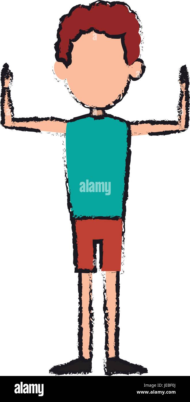 man standing cartoon male people avatar Stock Vector Image & Art - Alamy
