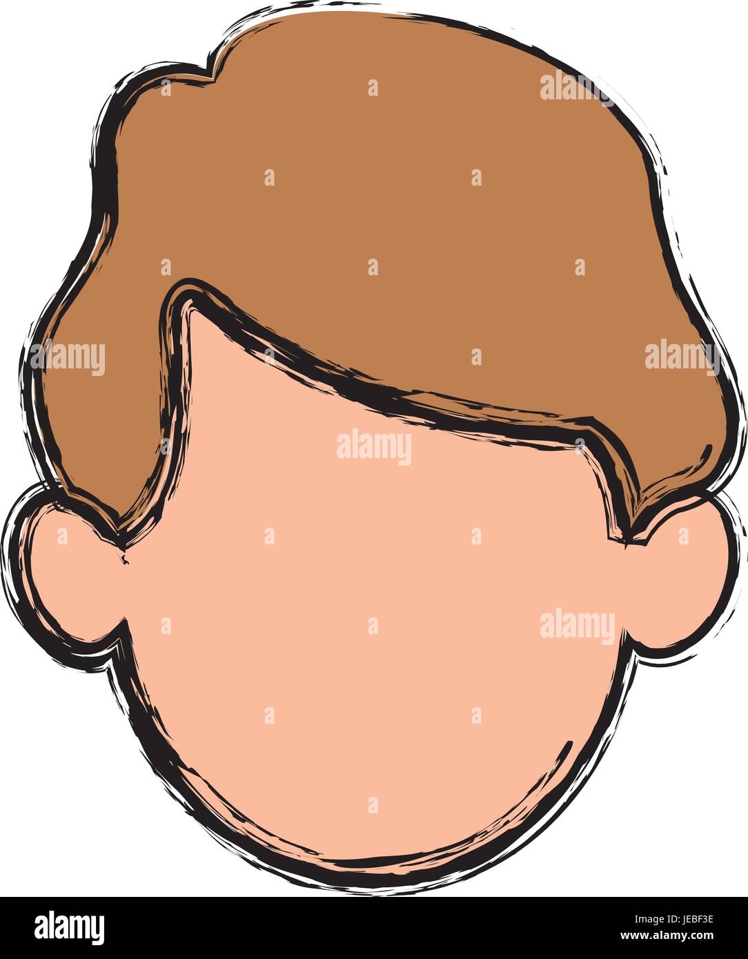 head man character profile people design Stock Vector Image & Art - Alamy