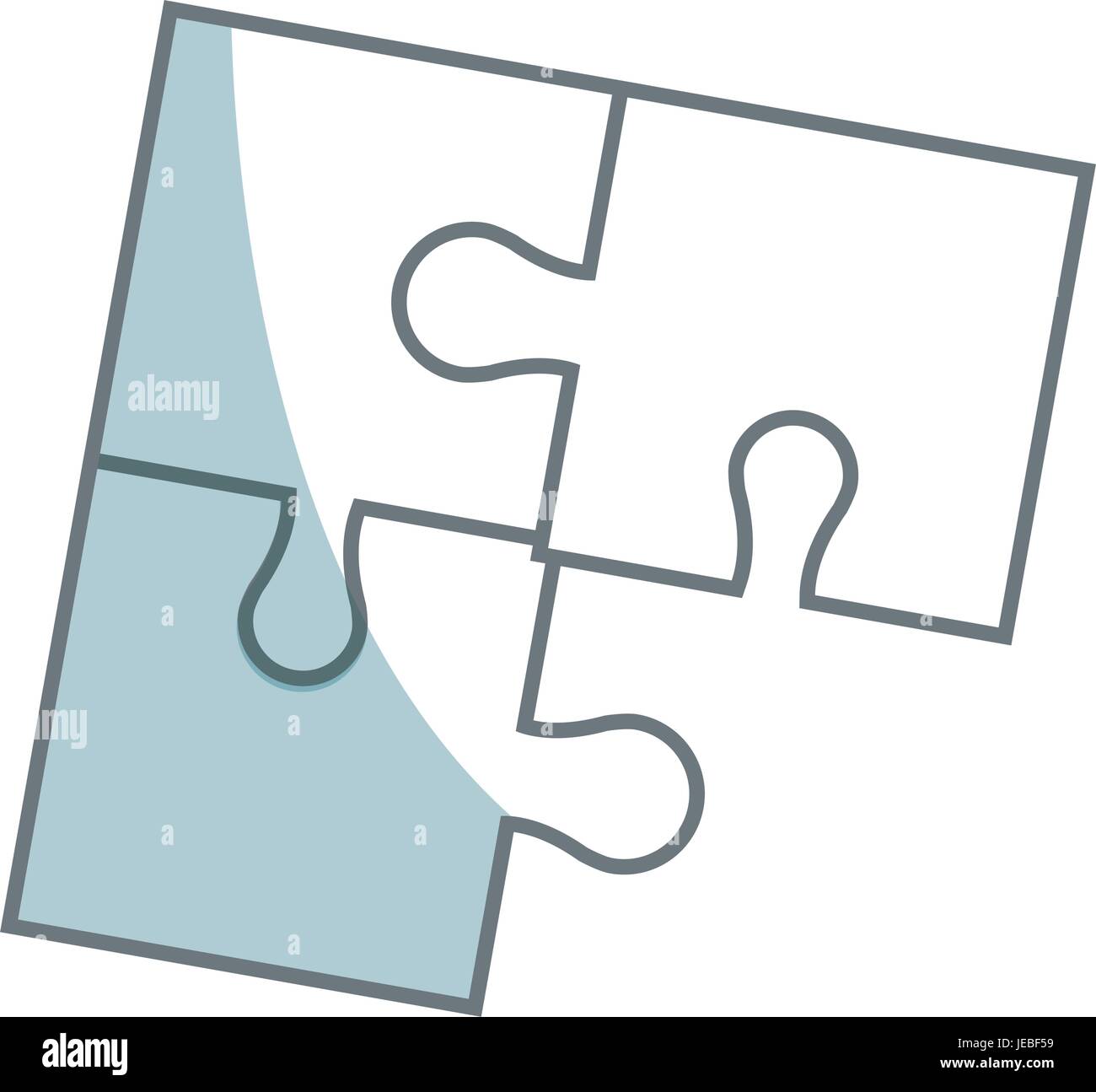 parts of paper puzzles business concept layout Stock Vector Image & Art ...