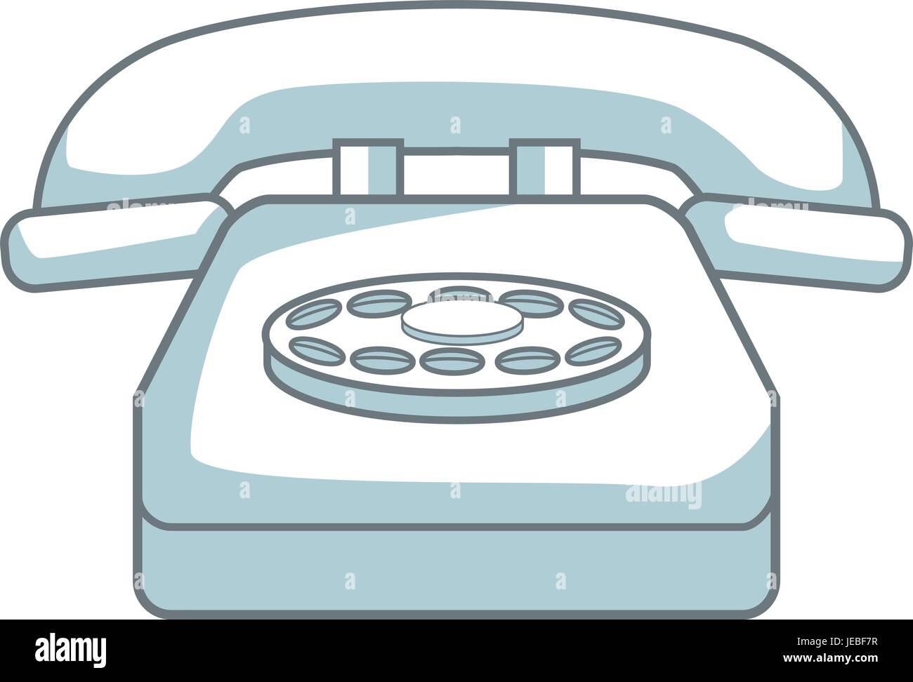 classic telephone communication call device retro Stock Vector Image ...