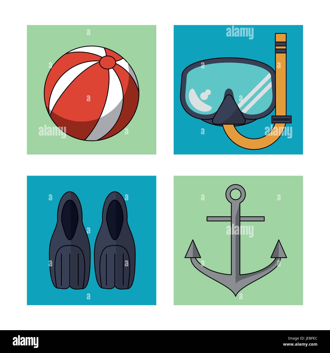 Sand squares Stock Vector Images - Alamy