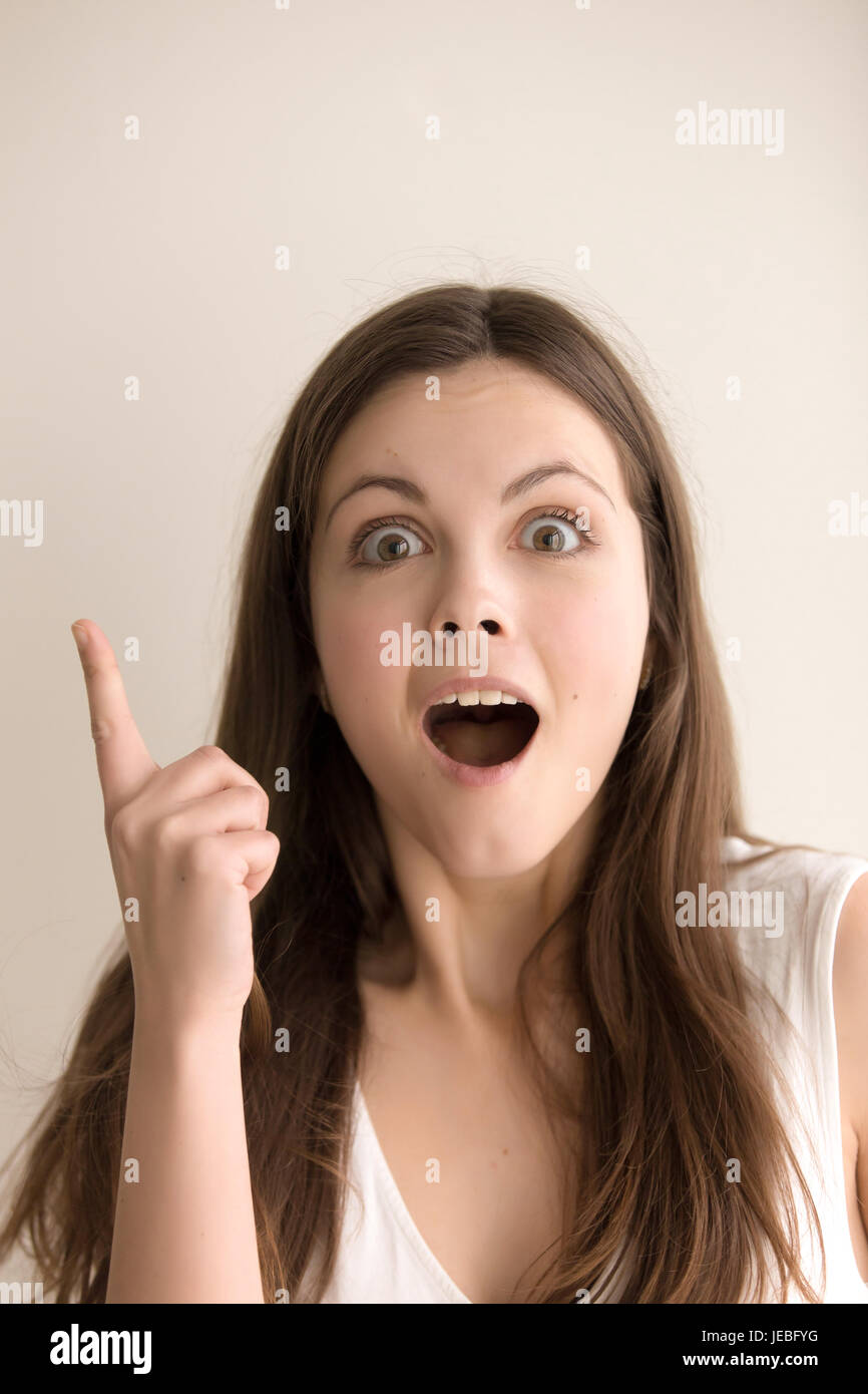 Female headshot scream hi-res stock photography and images - Alamy