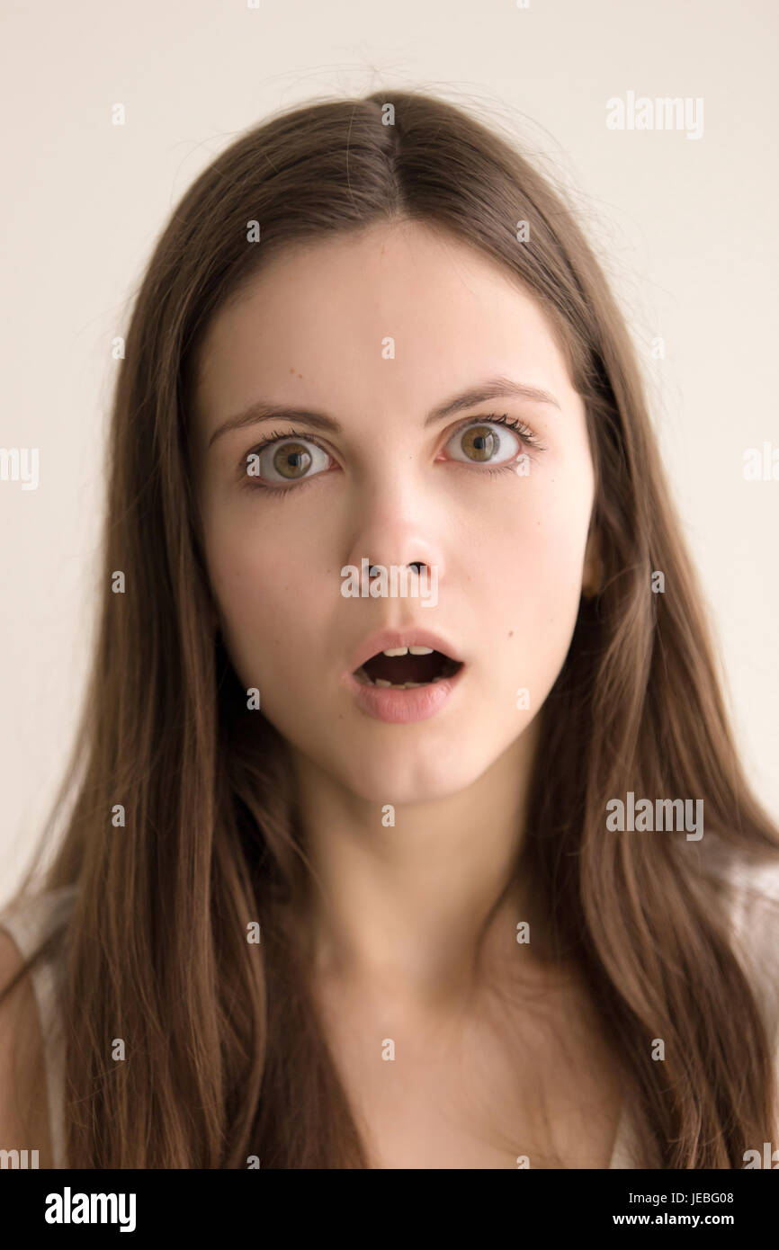 Surprised and stunned face hi-res stock photography and images - Alamy