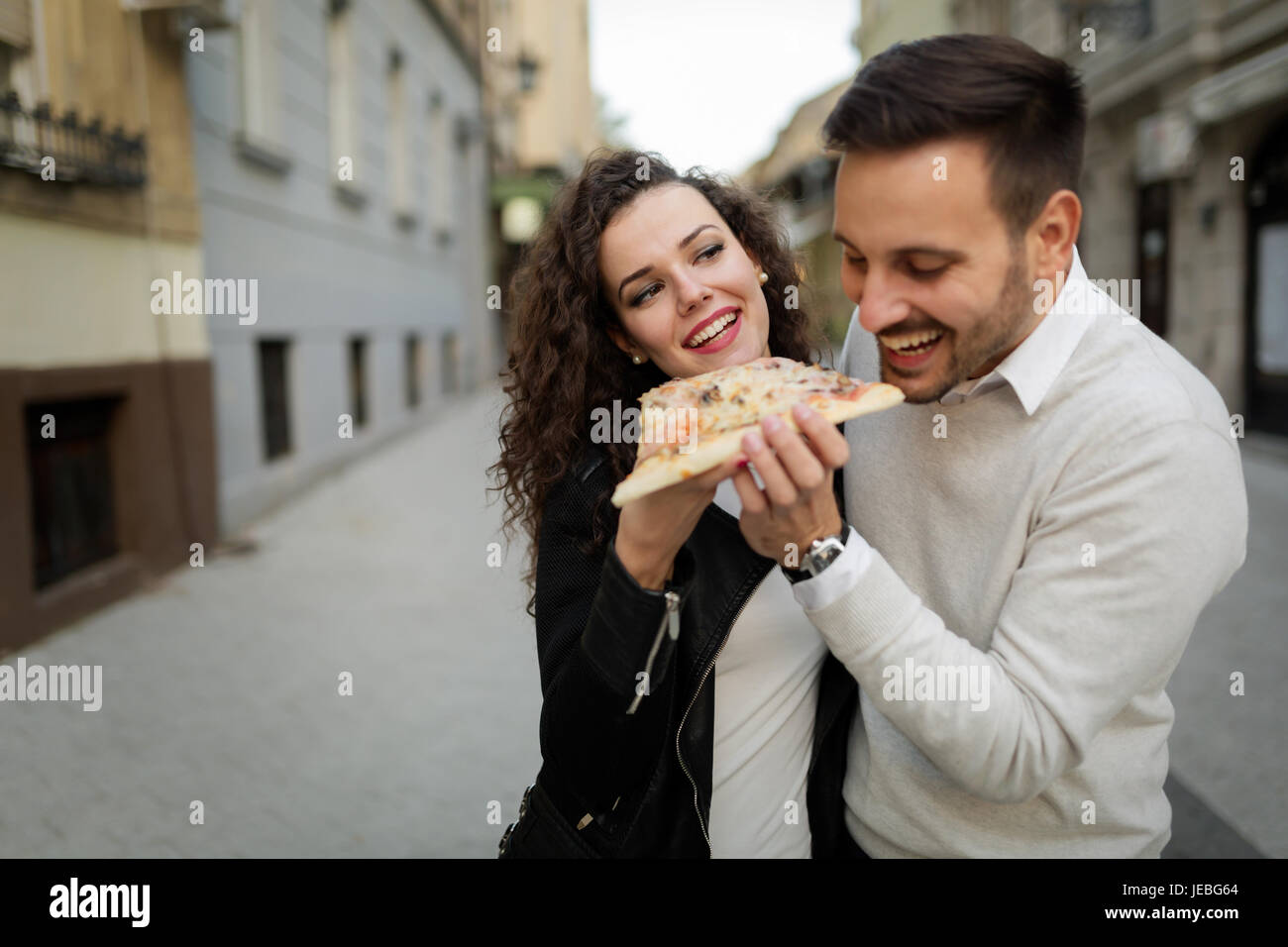Sharing joy hi-res stock photography and images - Alamy