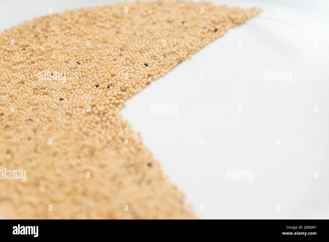 millet seeds pie chart Stock Photo - Alamy