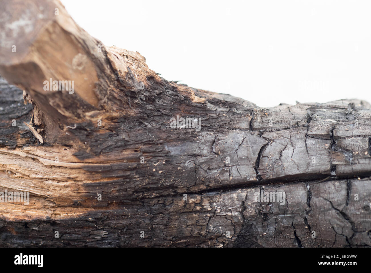 Burnt wood texture Stock Photo - Alamy