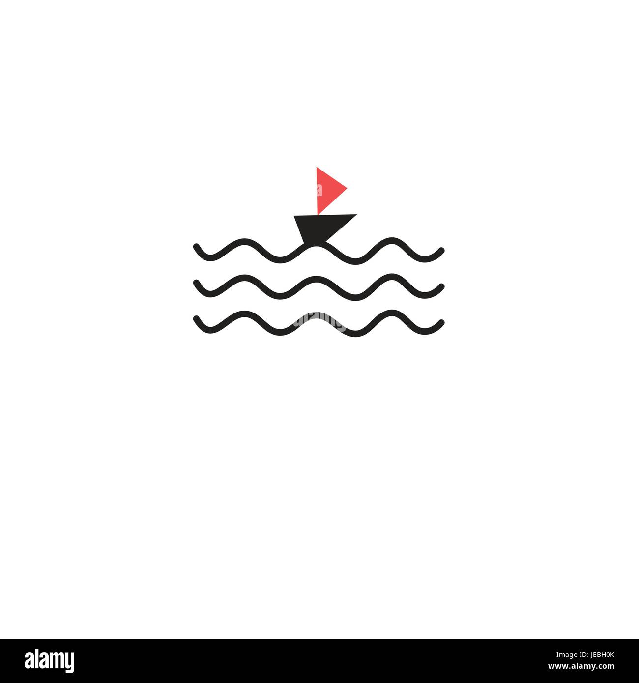 Sea theme design Stock Vector Images - Alamy