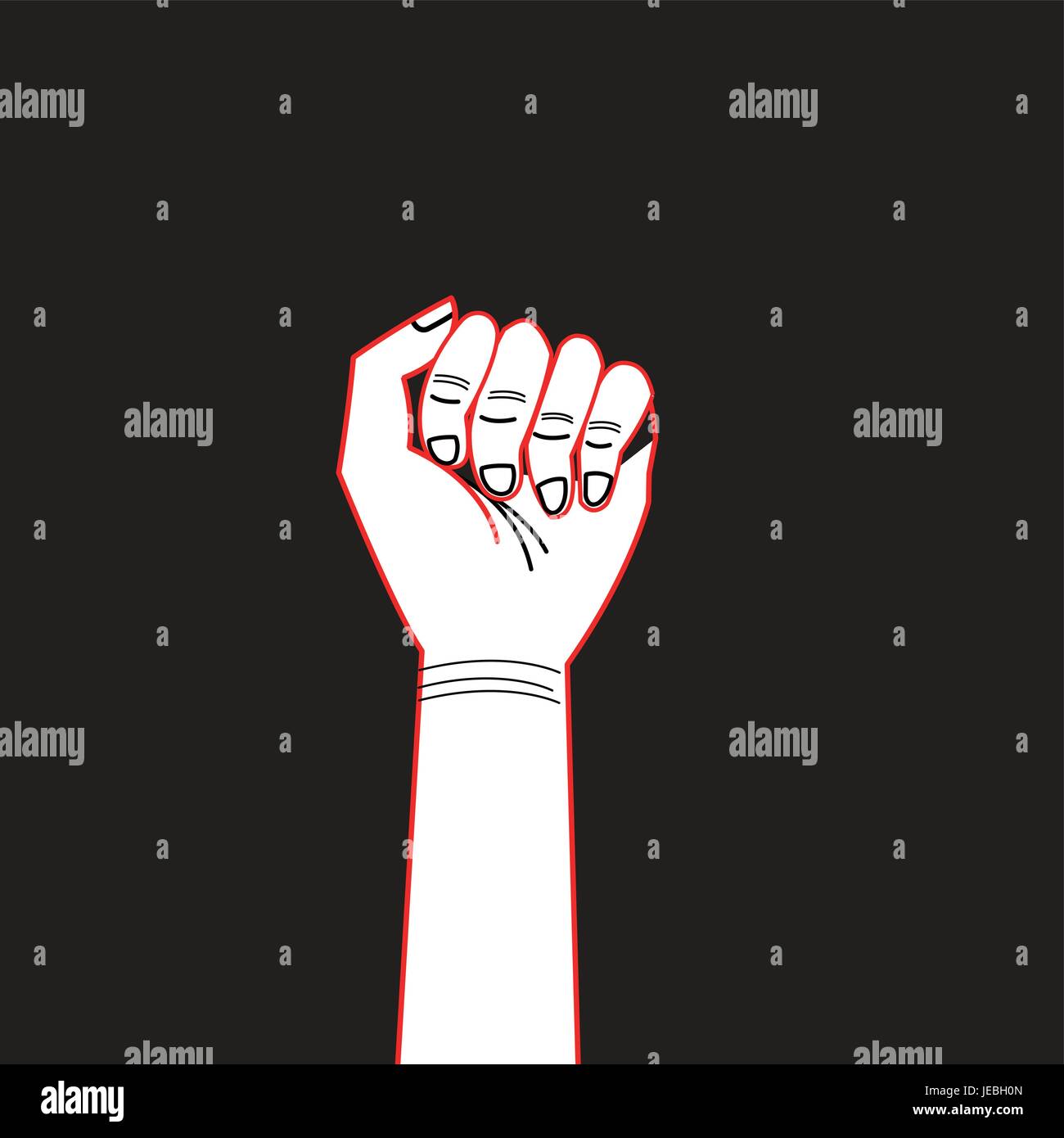 Person drawing map Stock Vector Images - Alamy