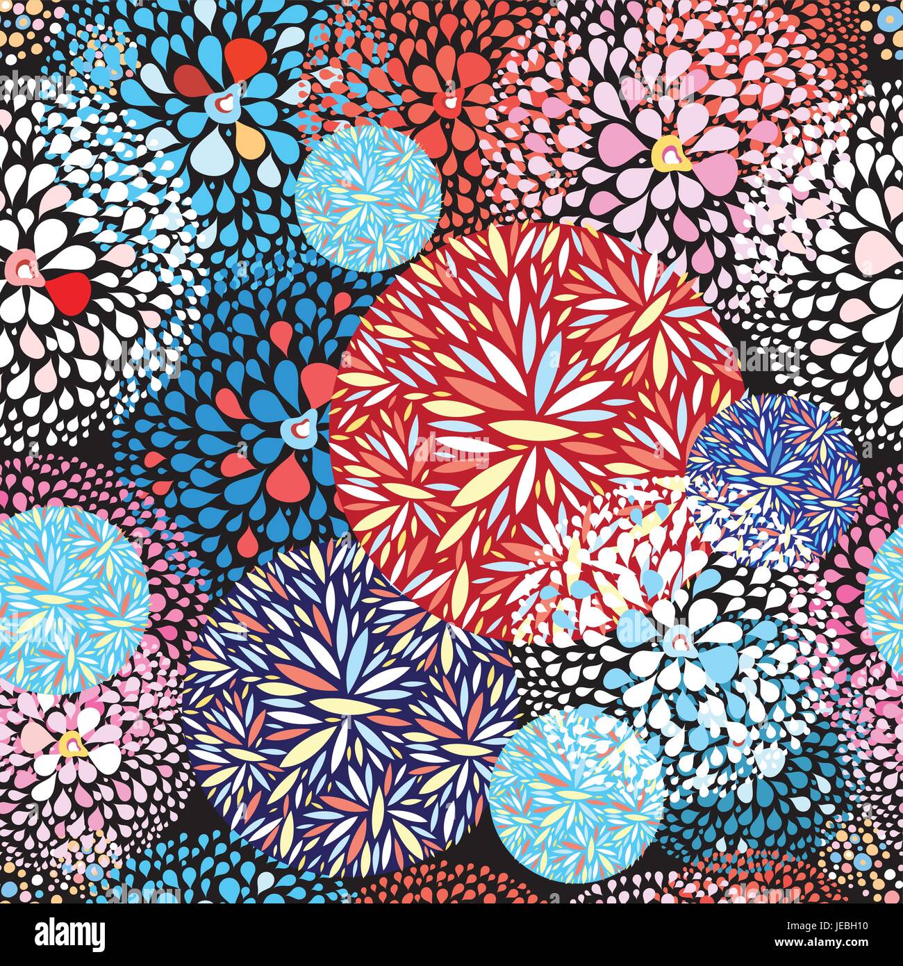 Seamless bright geometric pattern Stock Vector Image & Art - Alamy