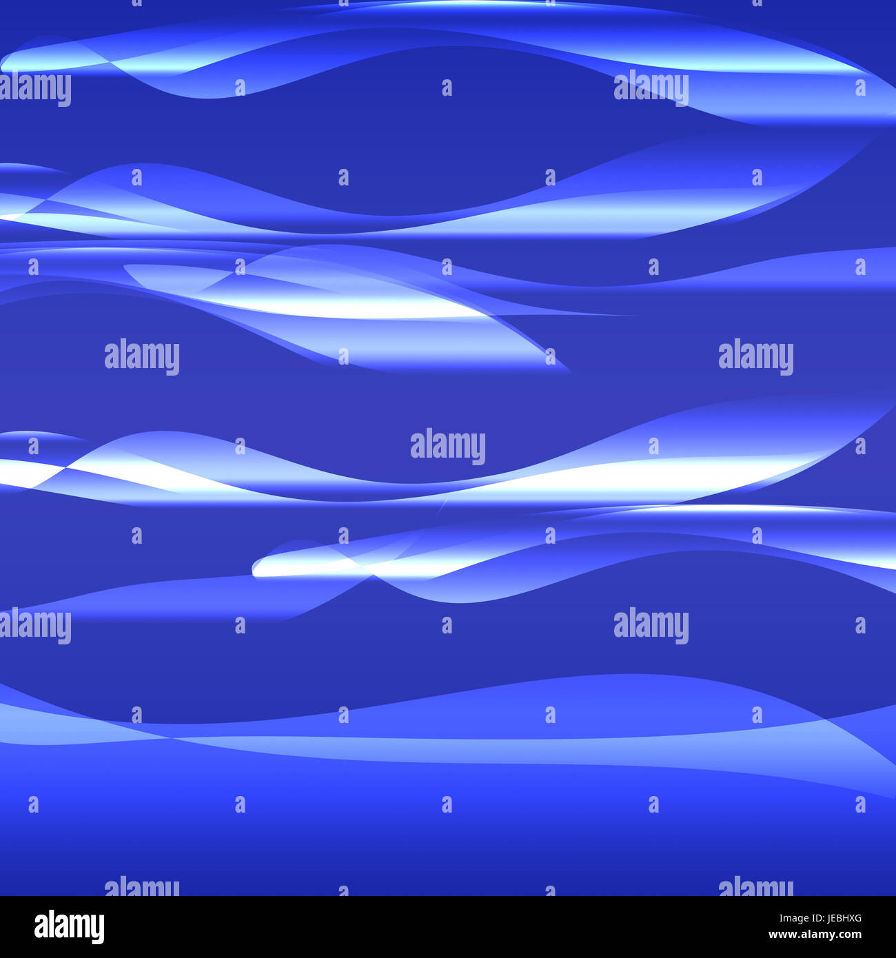 Blue abstract background with neon light effect. Light waves Stock ...