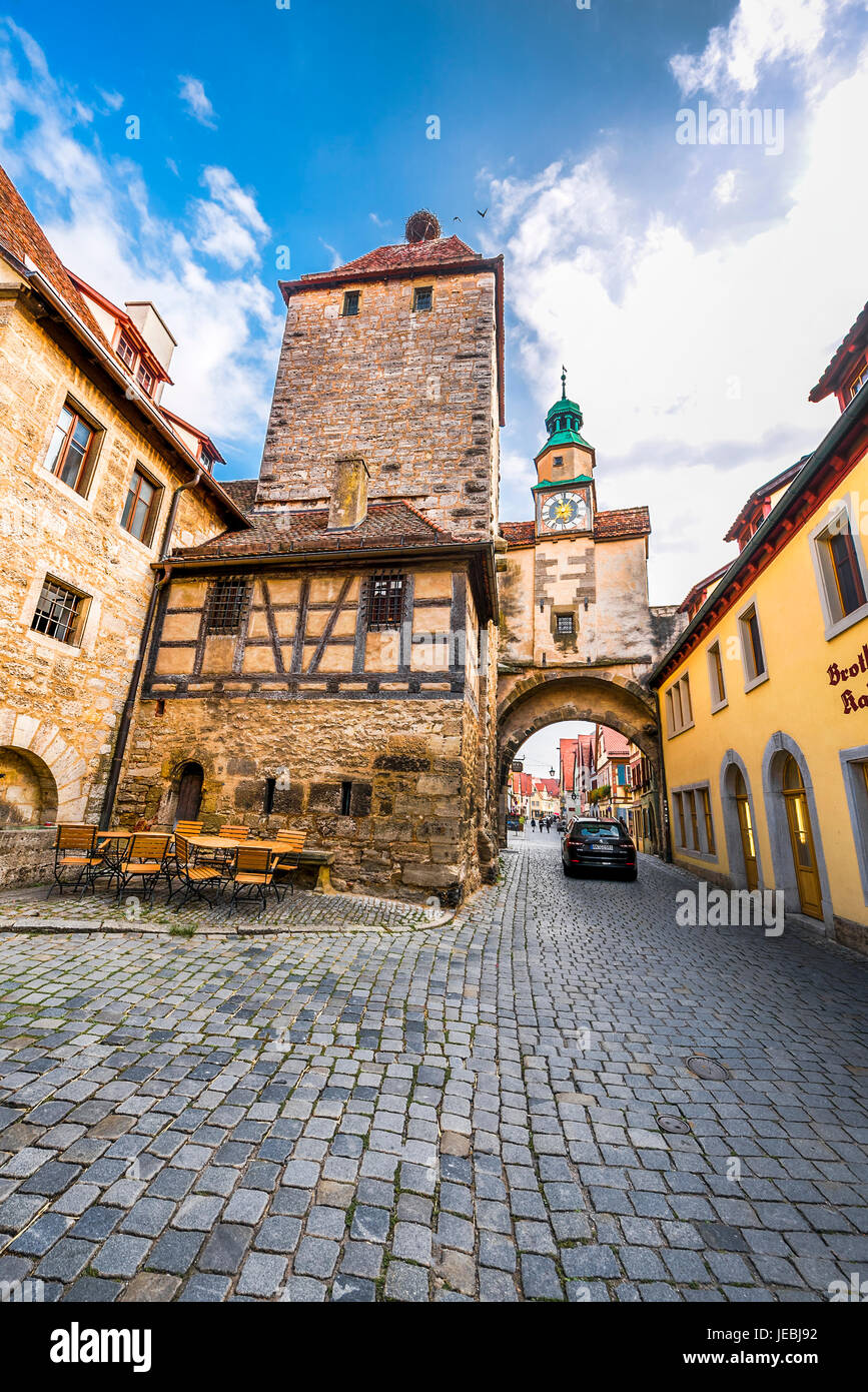 Gate rothenburg hi-res stock photography and images - Alamy